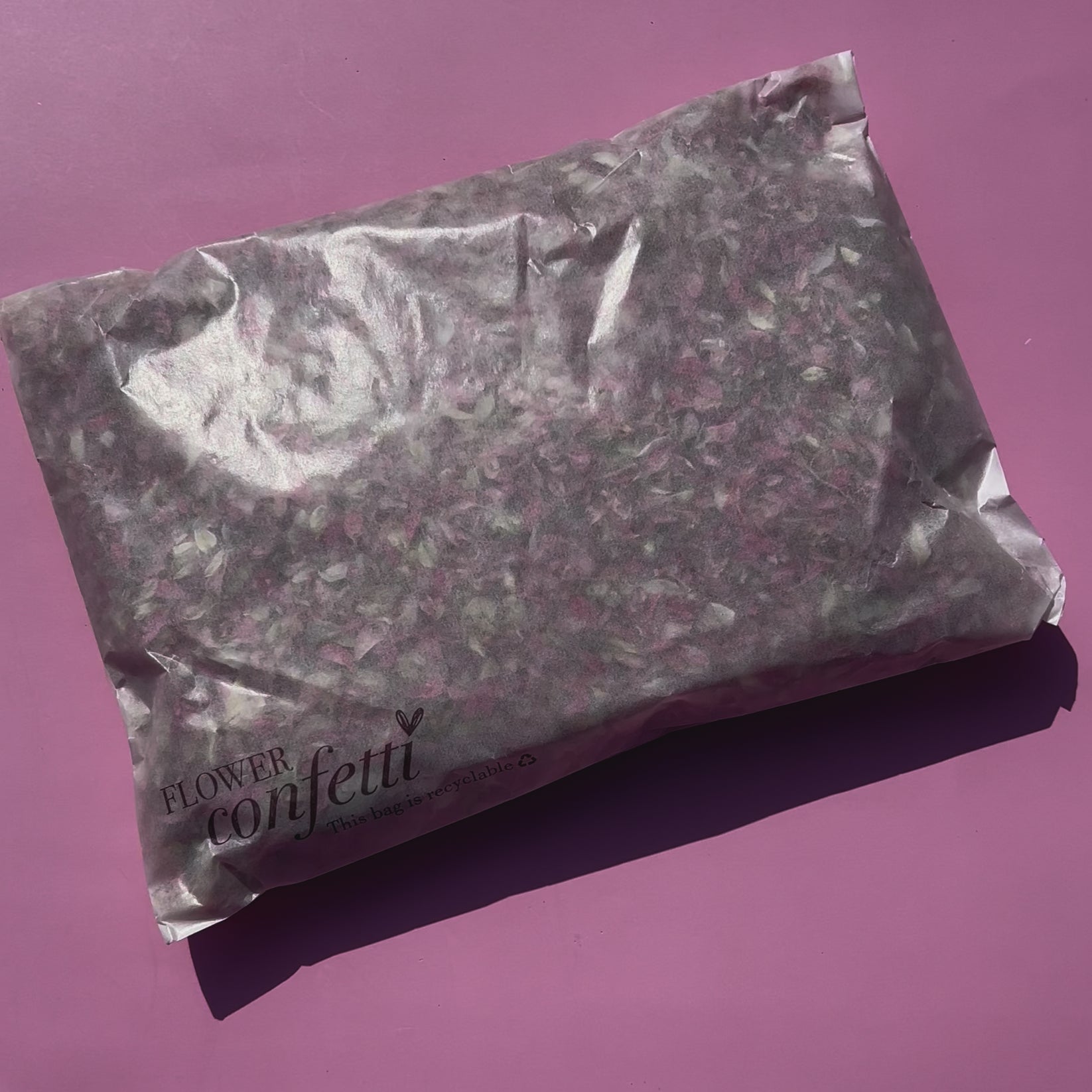 Affordable Pink Biodegradable Wedding Petal Confetti - 1 Litre (8-10 ...